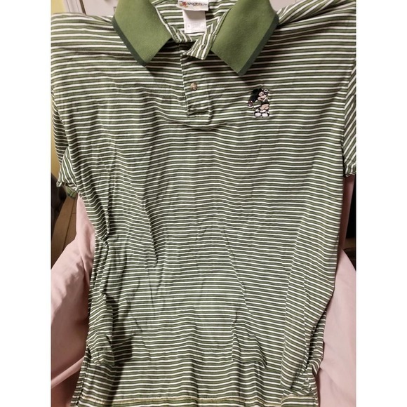 Disney | Shirts | Vintage Disney World Size Xl Disney Striped Polo ...